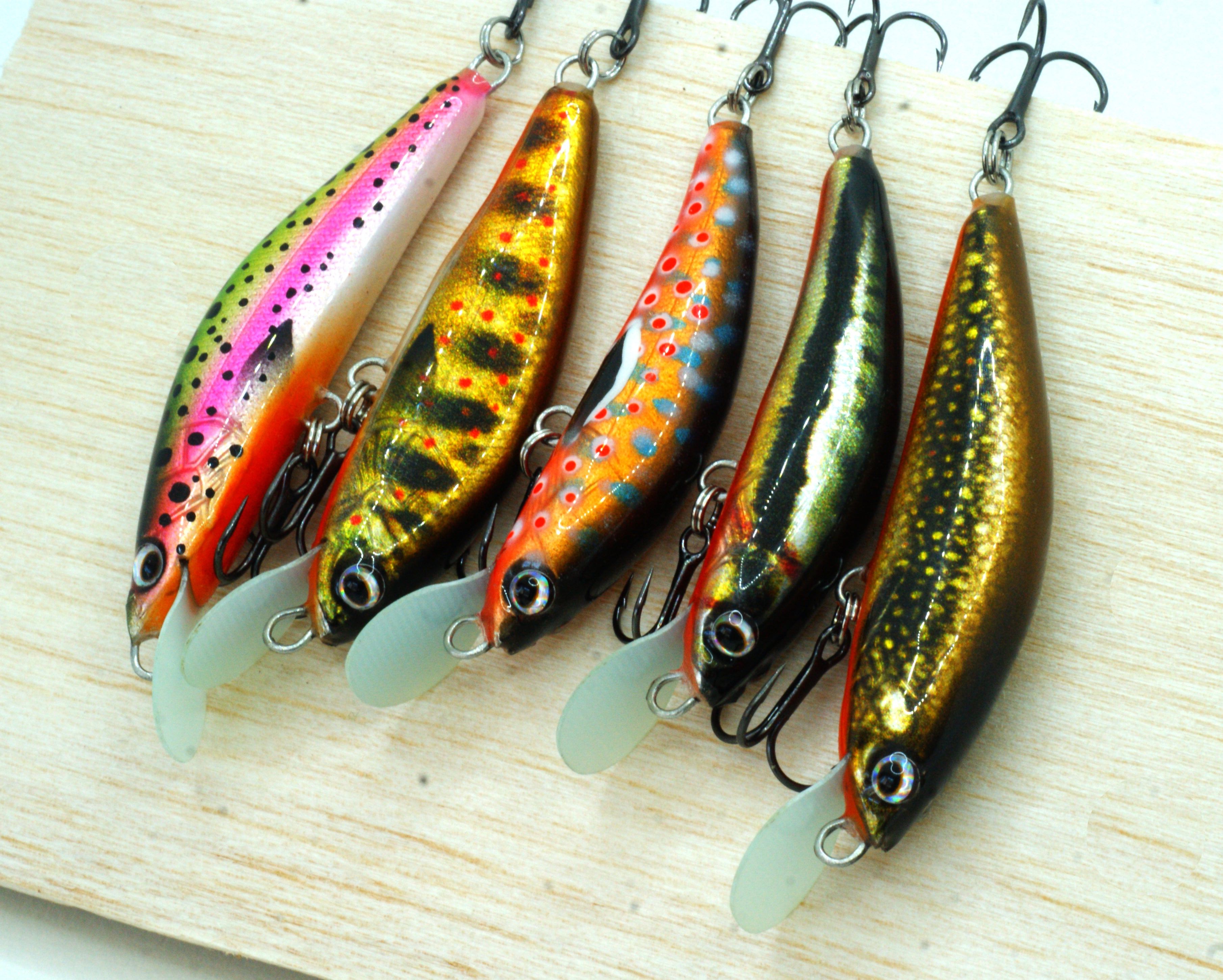 Promo 5 lure set – PAN Handmade LURES