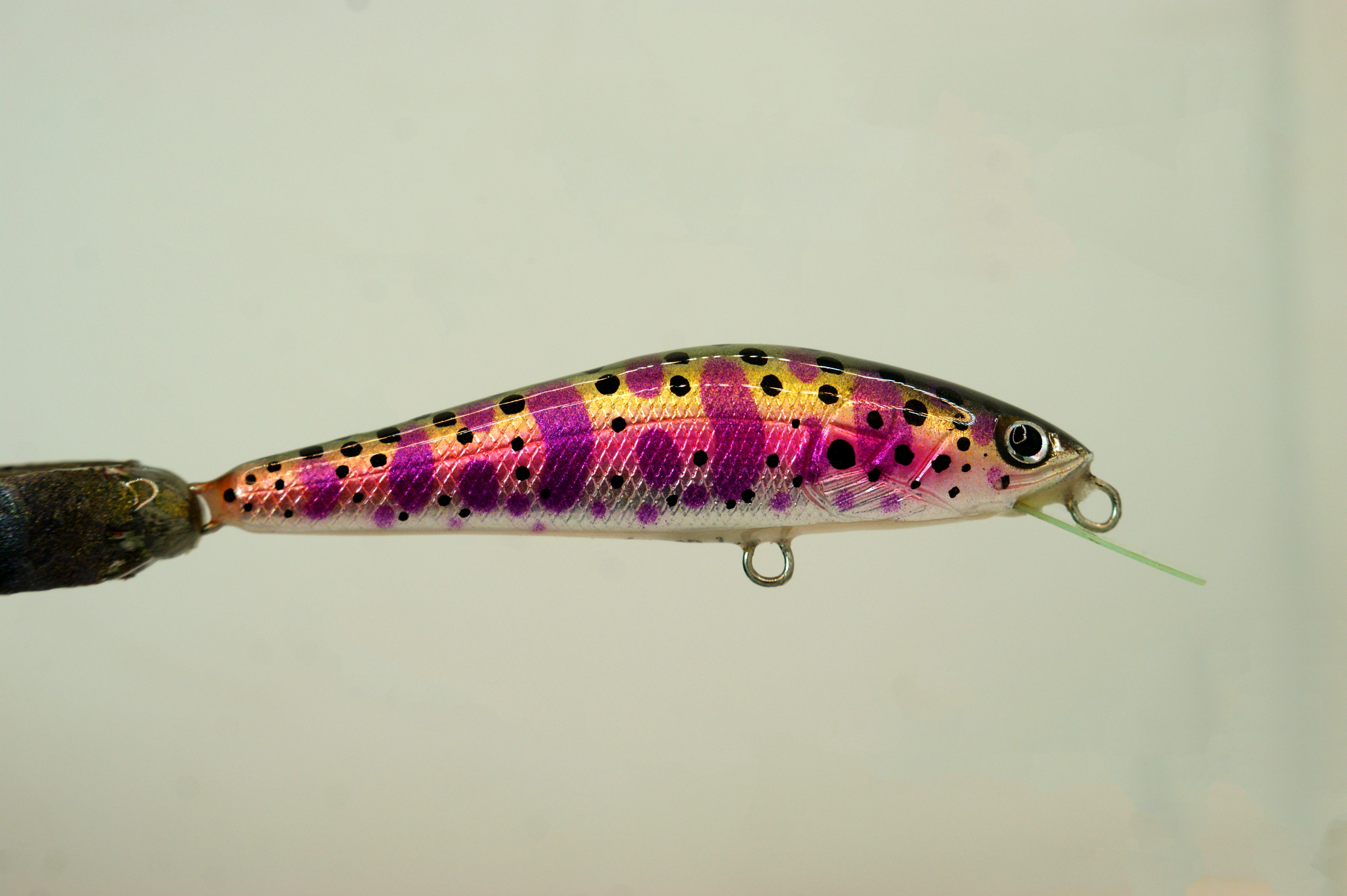 Juvenile purple rainbow – PAN Handmade LURES